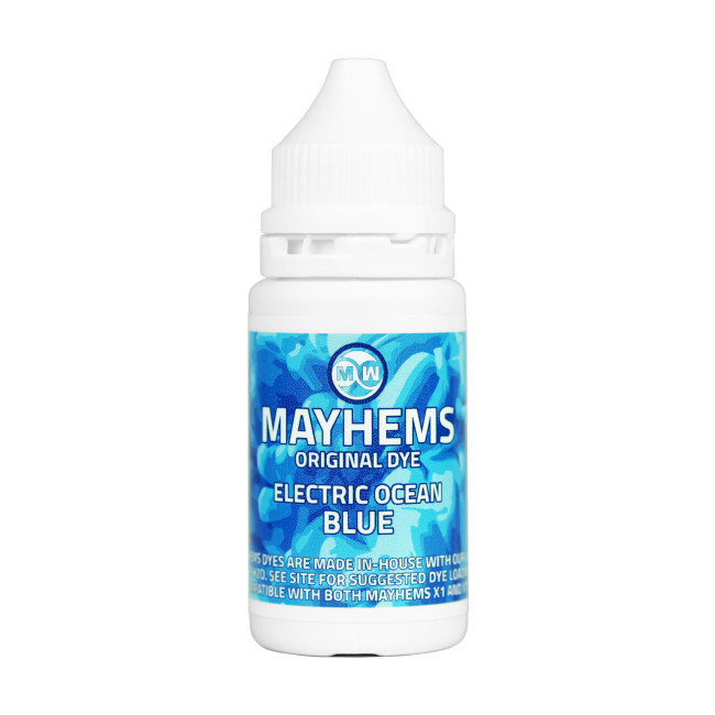 Colorant Bleu 15ml - Electric Ocean Blue - Mayhems - Tuyaux & Liquides ...