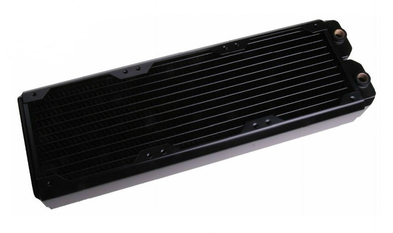 Black ICE SR1 420 Black Radiator - Hardware Labs - Radiators & Fans ...