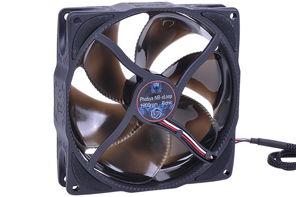 Phobya NB-Poole 1800rpm - Bionic Fan Black Edition (120x120x25mm ...