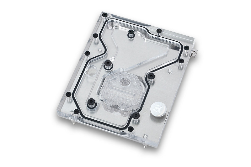 WaterBlock CPU & Mosfets EK-FB ASUS X99 Monoblock - Nickel / Plexi - EK ...