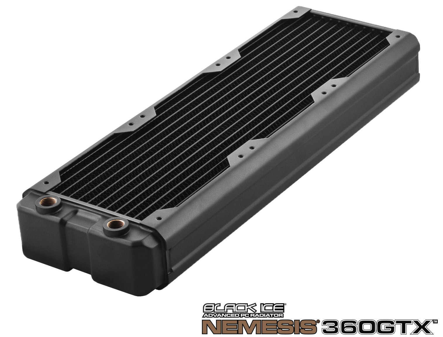 Black Ice Nemesis GTX 360 Radiator - Black - Hardware Labs - Radiators ...