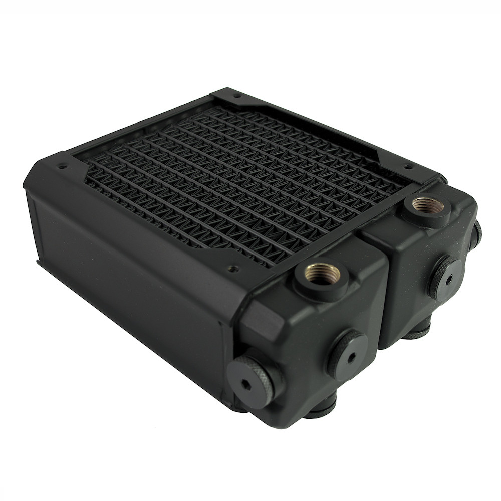 Black Ice SR2 Xtreme+ 120 MP Multi Port Radiator - Black Carbon ...