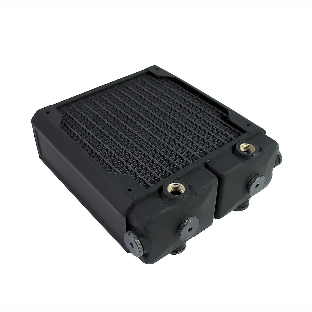 Black Ice SR2 Xtreme+ 140 MP Multi Port Radiator - Black Carbon ...