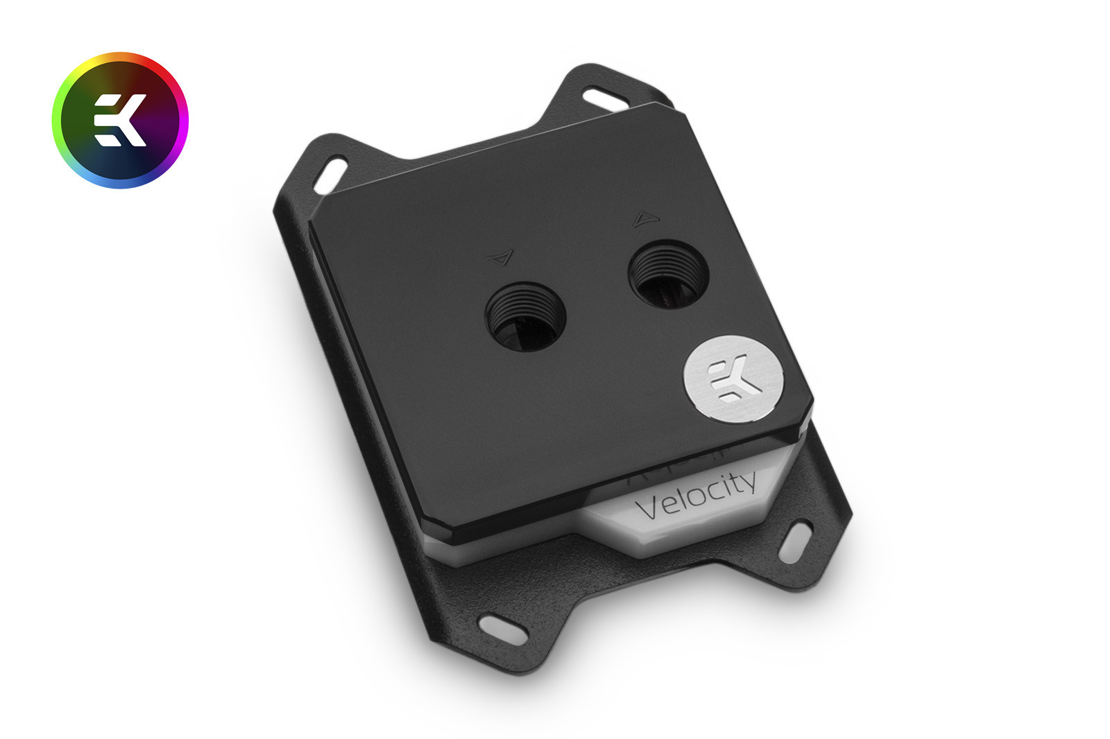 WaterBlock CPU EK-Quantum Velocity D-RGB - AMD - Nickel / Acetal - EK ...