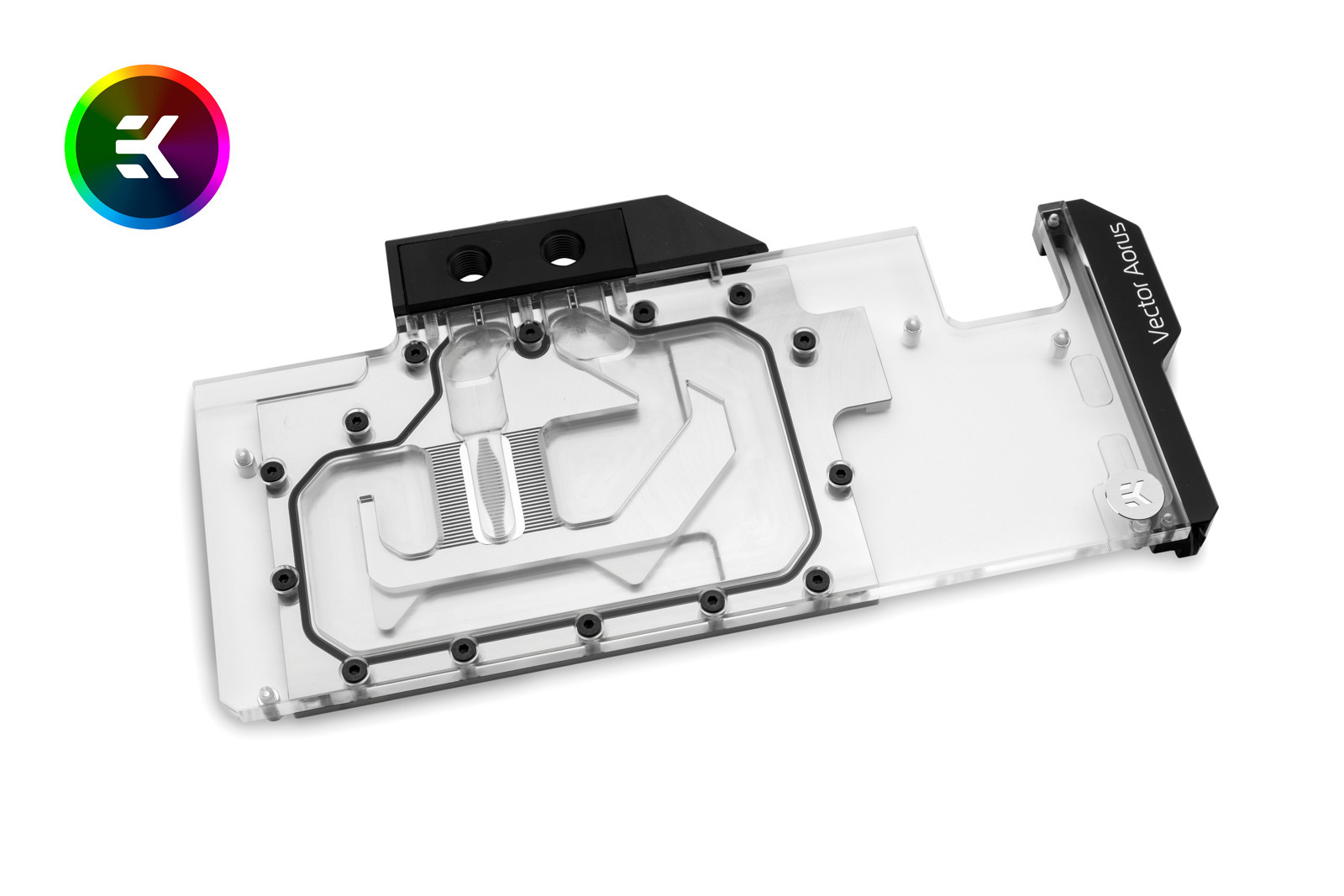 WaterBlock VGA EK-Vector Aorus RTX 2080 RGB - Nickel / Plexi - EK Water ...