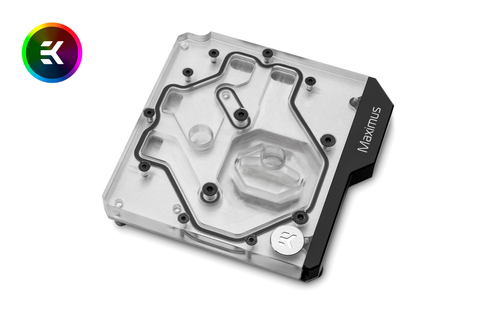 WaterBlock CPU & Mosfets EK-FB ASUS Z270/Z370 Strix RGB Monoblock ...