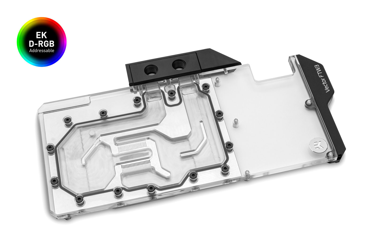 WaterBlock VGA EK-Quantum Vector FTW3 RTX 2080 Ti D-RGB - Nickel ...