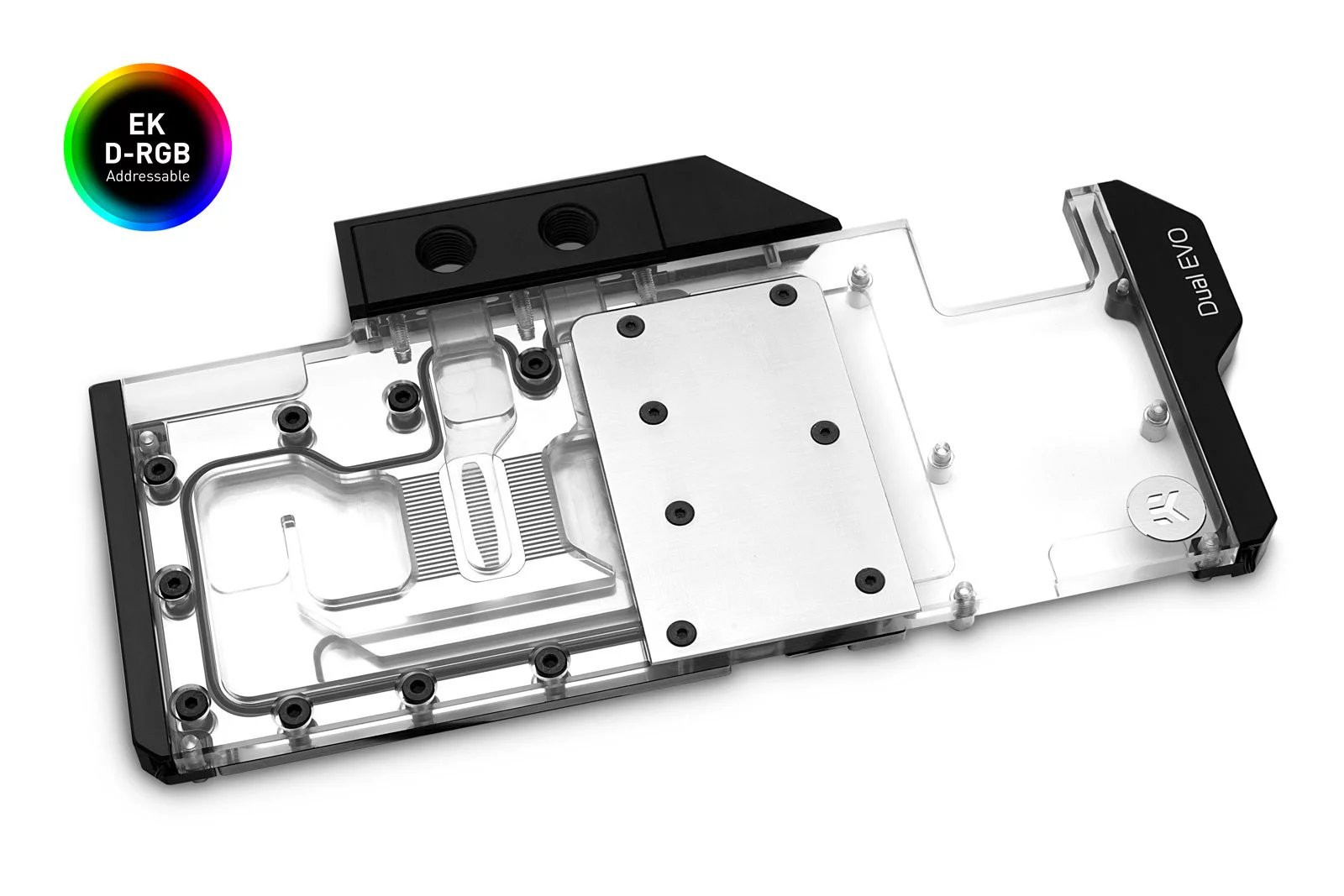 WaterBlock VGA EK-Quantum Vector Dual Evo RTX 2070/2080 D-RGB - Nickel ...