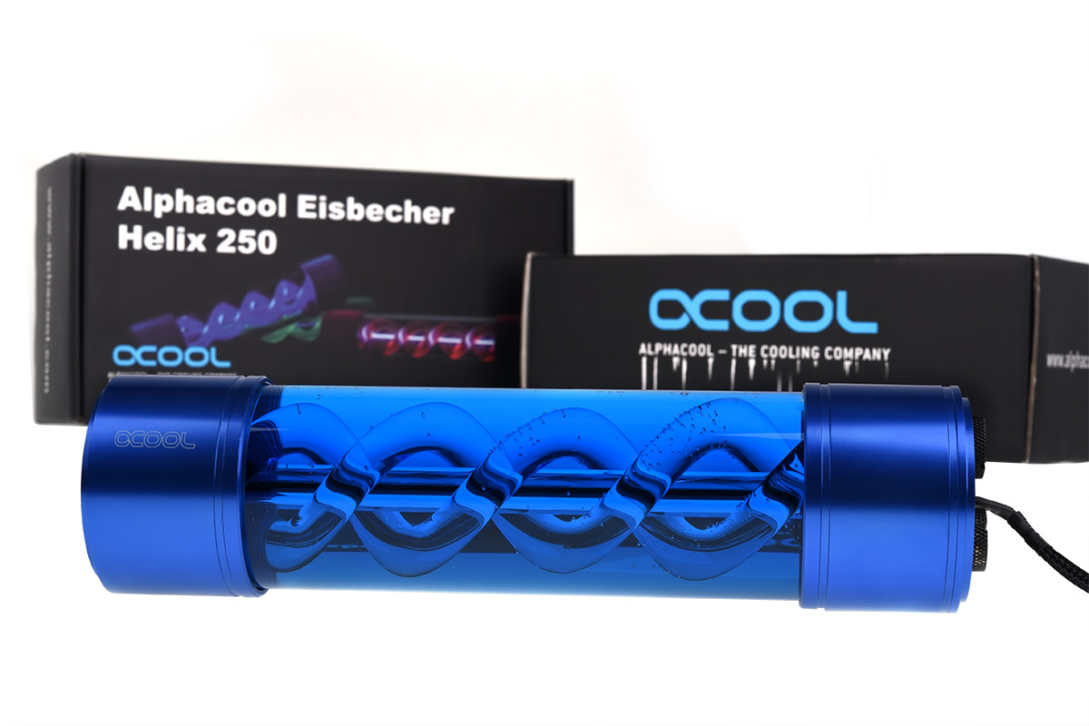 Réservoir Eisbecher Helix 250 - Bleu - Alphacool - Réservoir & Pompes ...