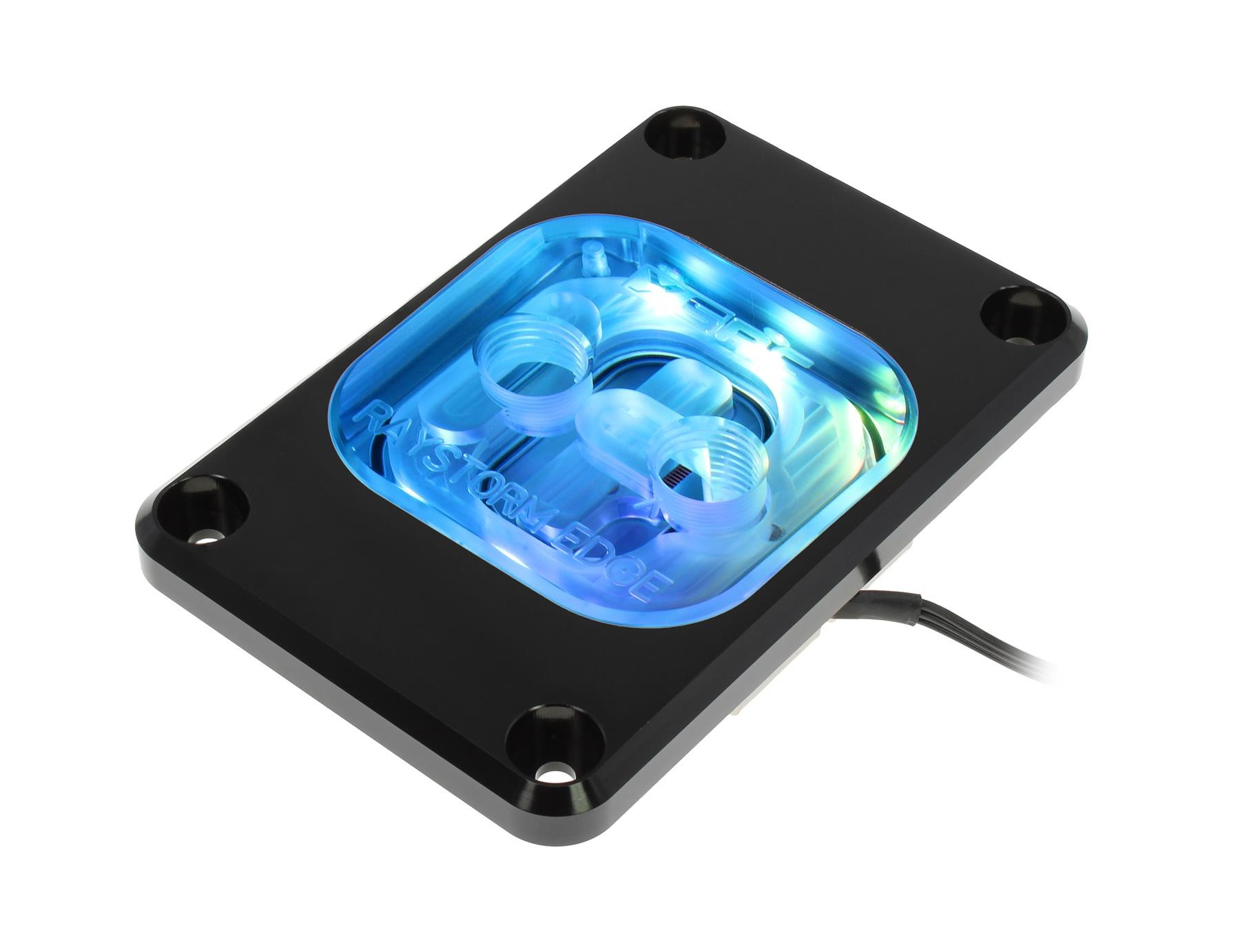 RayStorm EDGE aRGB CPU Waterblock AMD AM4 & AM5 - Black - XSPC ...