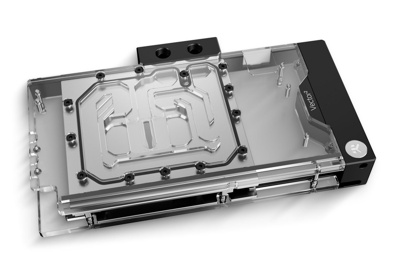 WaterBlock VGA + Plaque Arrière Active EK-Quantum Vector² Strix/TUF RTX ...