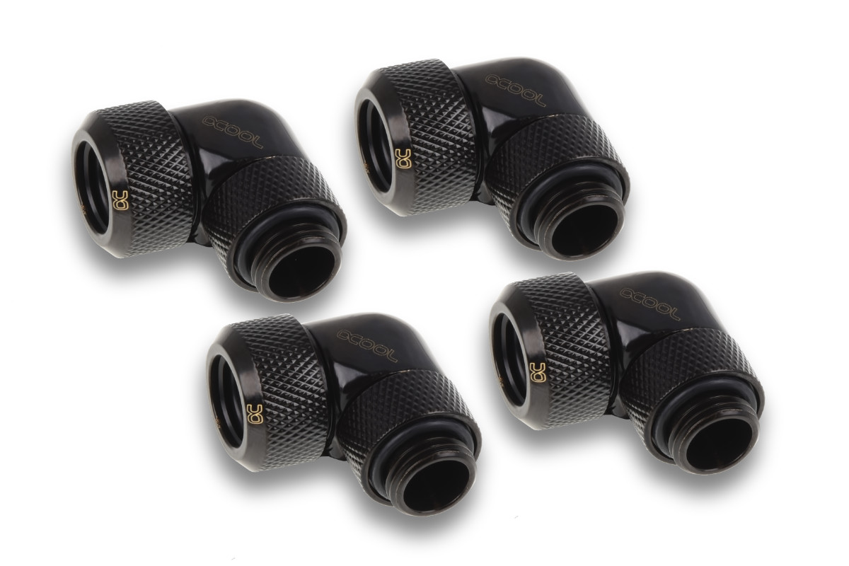 Eiszapfen 13mm HardTube compression fitting 90° rotatable G1/4 for ...