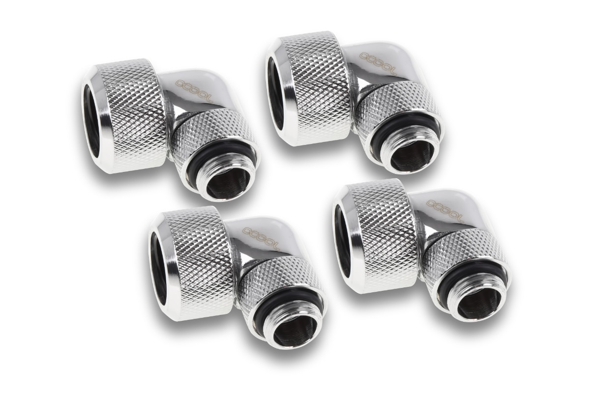 Eiszapfen 16mm HardTube compression fitting 90° rotatable G1/4 for ...