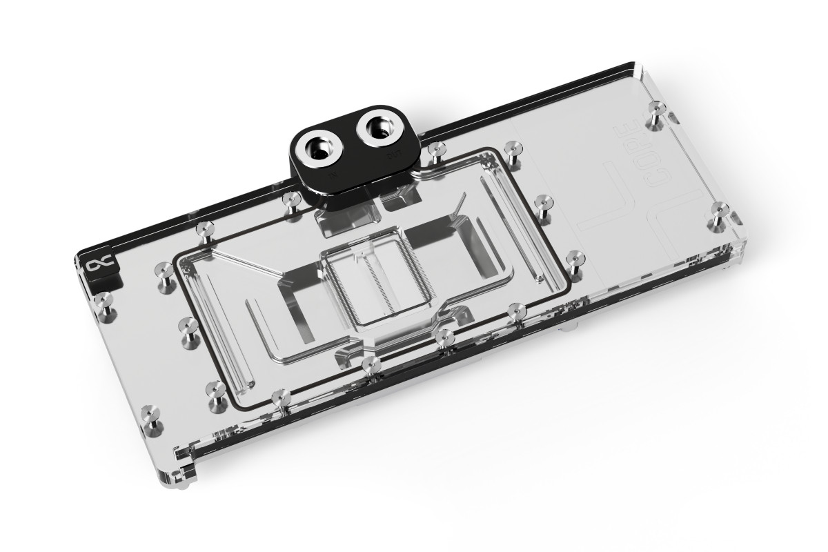 Waterblock VGA Core RX 7900XTX/XT Nitro avec Plaque Arrière - Alphacool ...