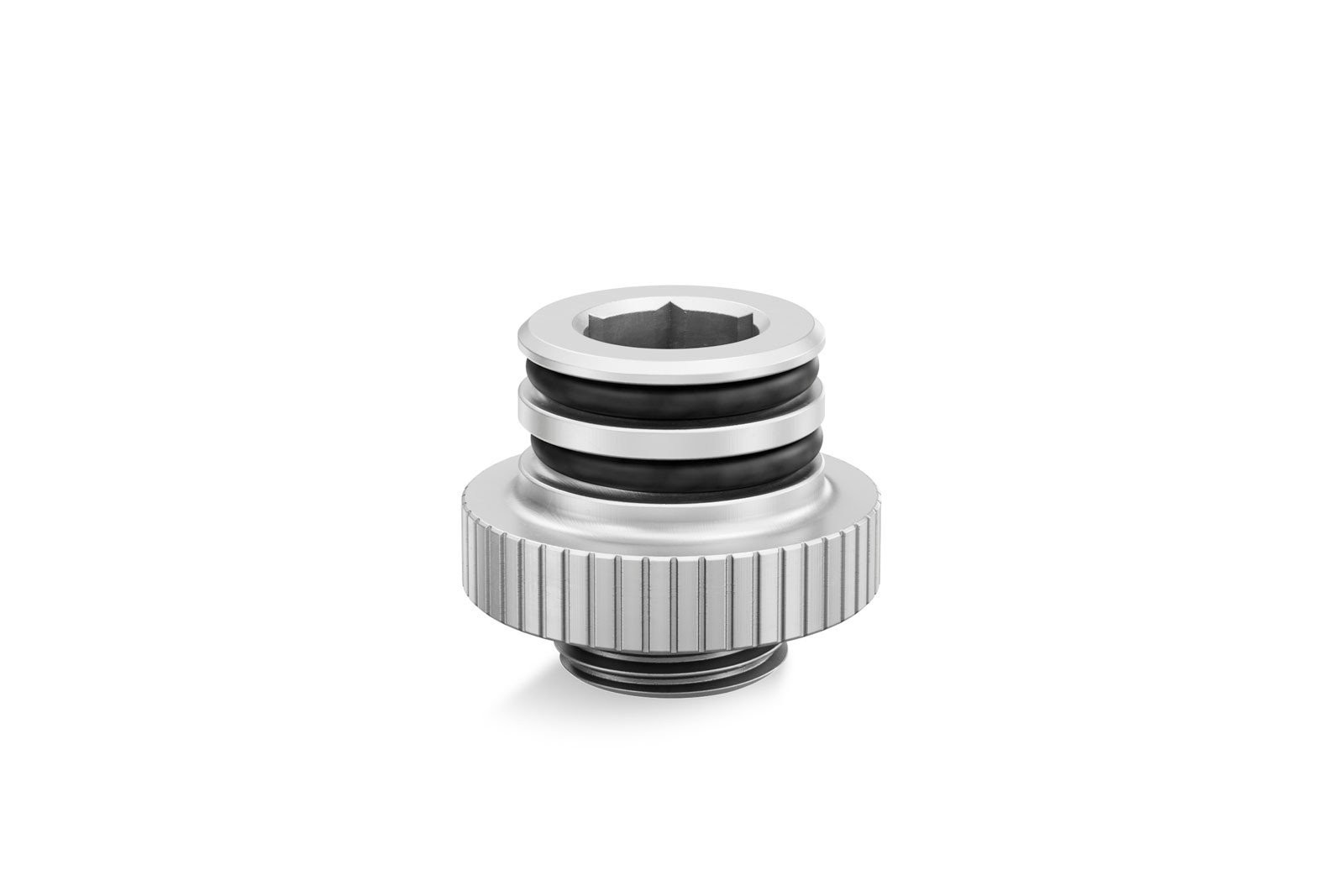 EK-Quantum Torque Push-In Adapter M 7 - Satin Titanium - EK Water ...