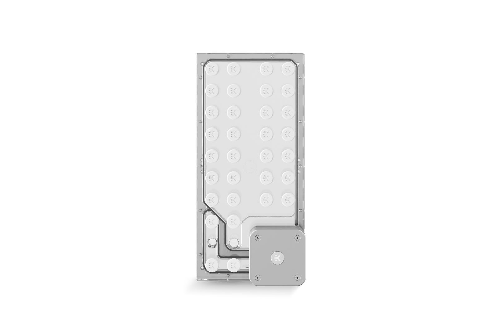 EK-QuantumX Loophole Distroplate D5 PWM - Silver - EK Water Blocks ...