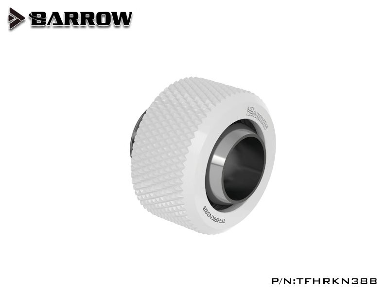 G1/4 Straight Male Fitting for 10 / 13mm Hose - White - TFHRKN38B ...