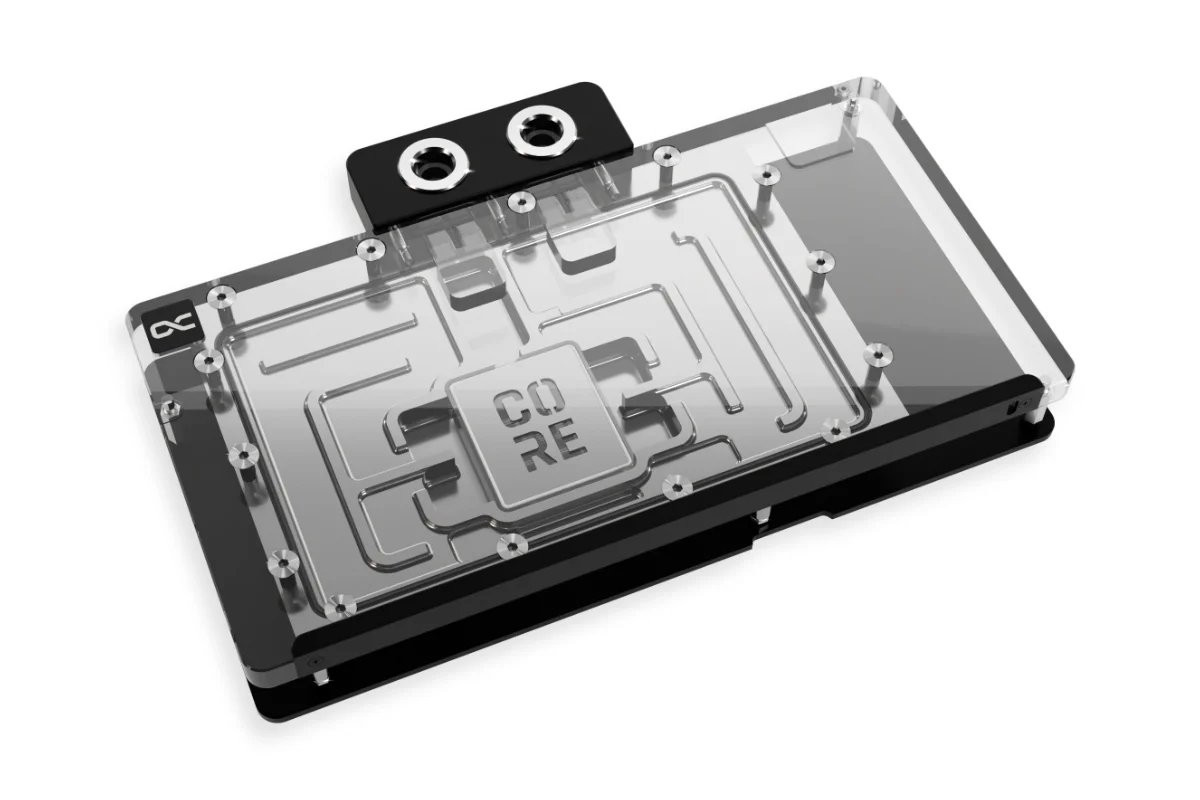 Waterblock VGA Core Geforce RTX 5080 Solid + AMP avec Plaque Arrière ...