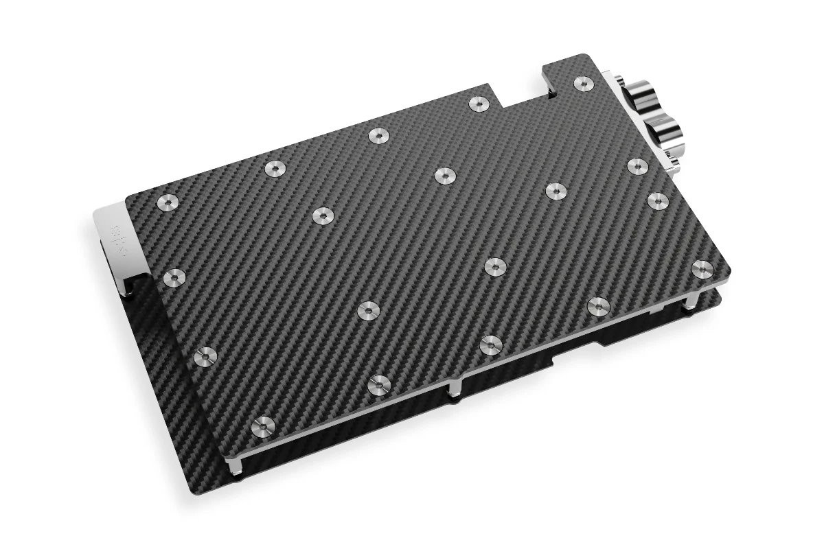 Waterblock VGA ES RTX 5090 Reference 1-slot design avec Plaque Arrière ...