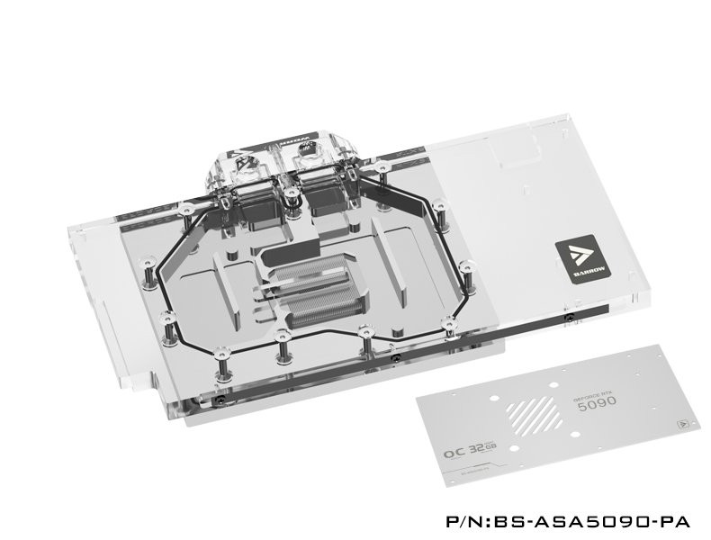 ASUS ASTRAL 5090 Full Coverage GPU Water Block Cooler - BS-ASA5090-PA ...