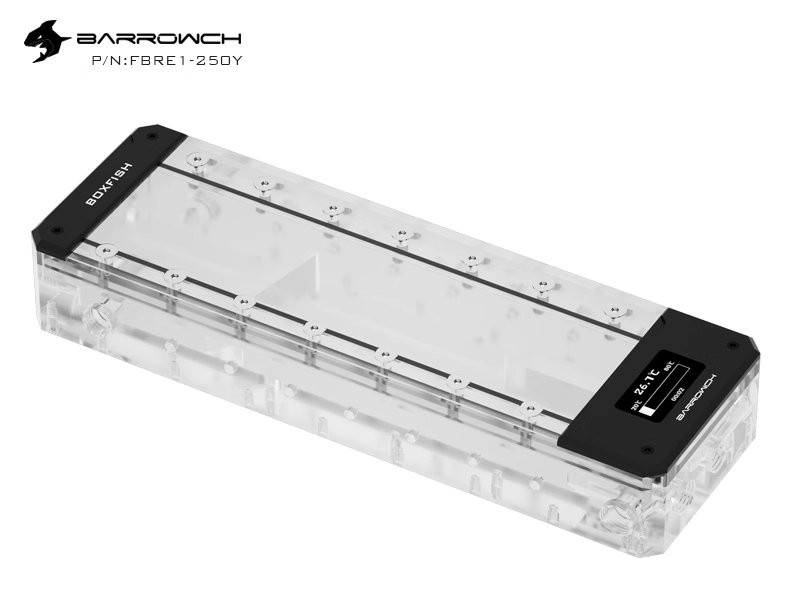 Réservoir Boxfish Acrylique avec écran OLED - FBRE1-250Y - BARROW ...
