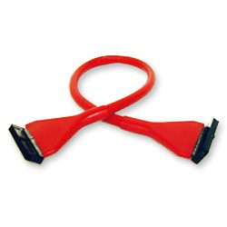 Round floppy cable Red 45cm - DocMicro - Tuning & Cables - Sleeved ...