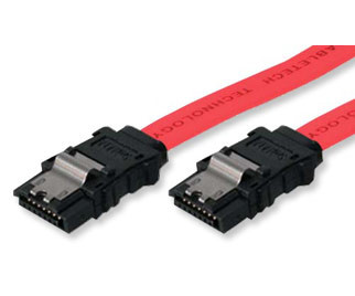 SATA-3 cable RED 50cm RIGHT - DocMicro - Tuning & Cables - HDD cables