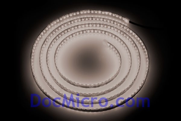 FlexLight Haute-Densité (288 LED SMD) 240cm Blanc Chaud - Phobya - Tuning & Câble - Lumières