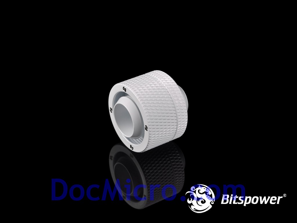 Embout Métal Droit 1/4" pour Tuyau 13/19mm - BLANC - BP-DWCPF-CC5V2 ...