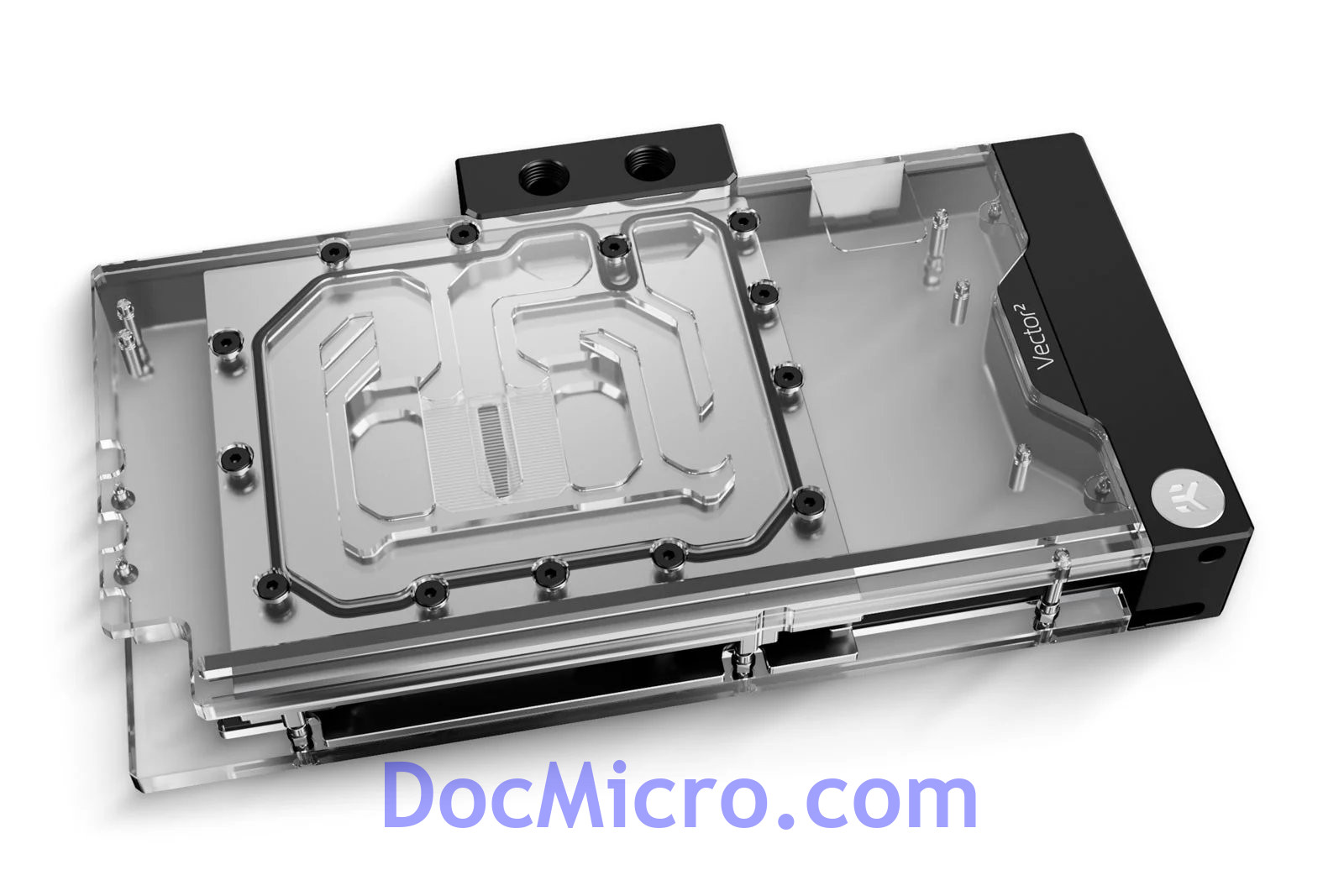 WaterBlock VGA + Plaque Arrière Active EK-Quantum Vector² Strix/TUF RTX ...