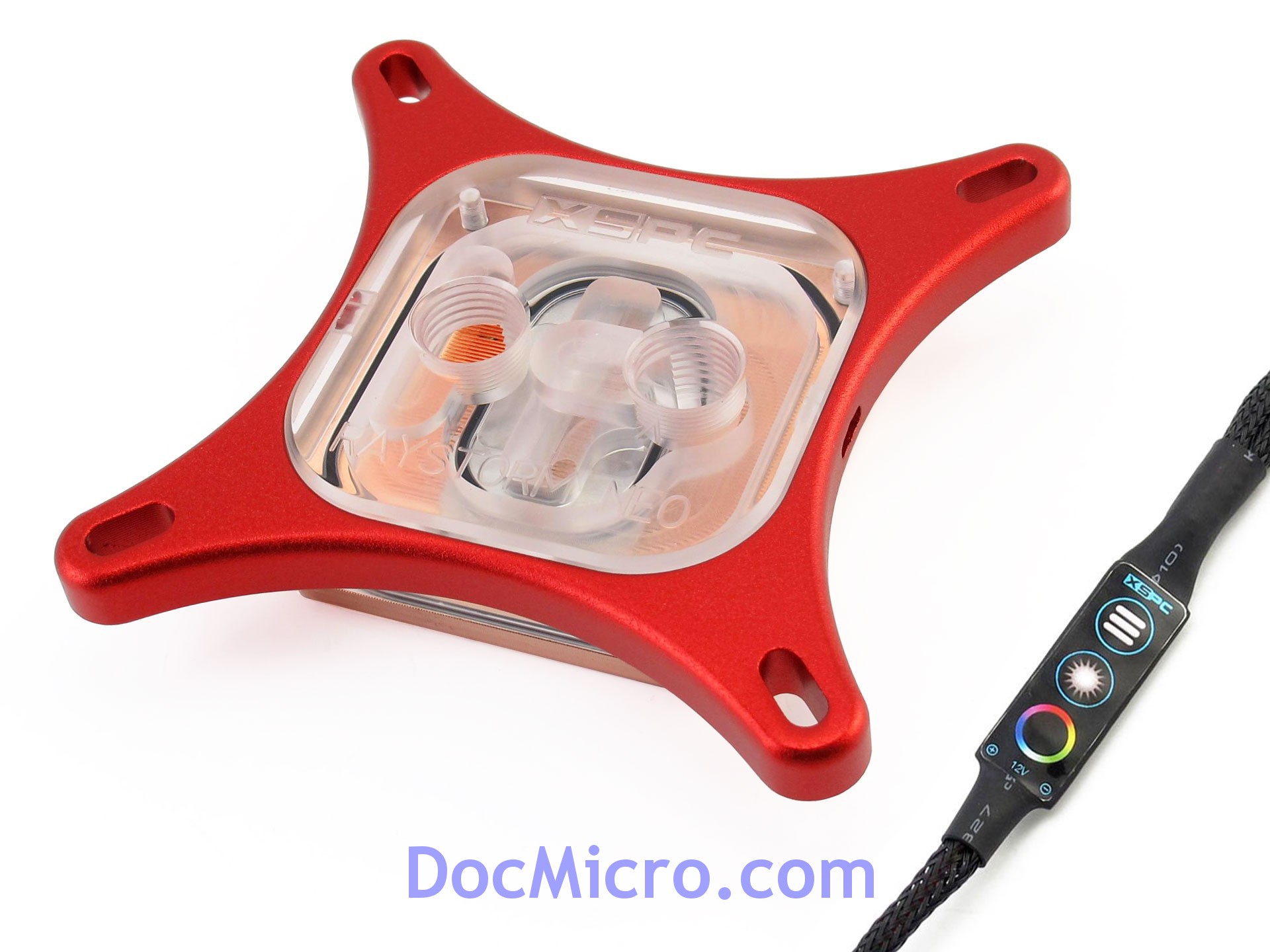 WaterBlock CPU Raystorm Neo Intel - Rouge - XSPC - Waterblocks ...